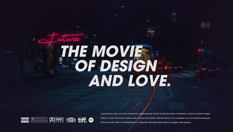 Cinematic Film Titles for Premiere Pro: Customizable Video Editing ...