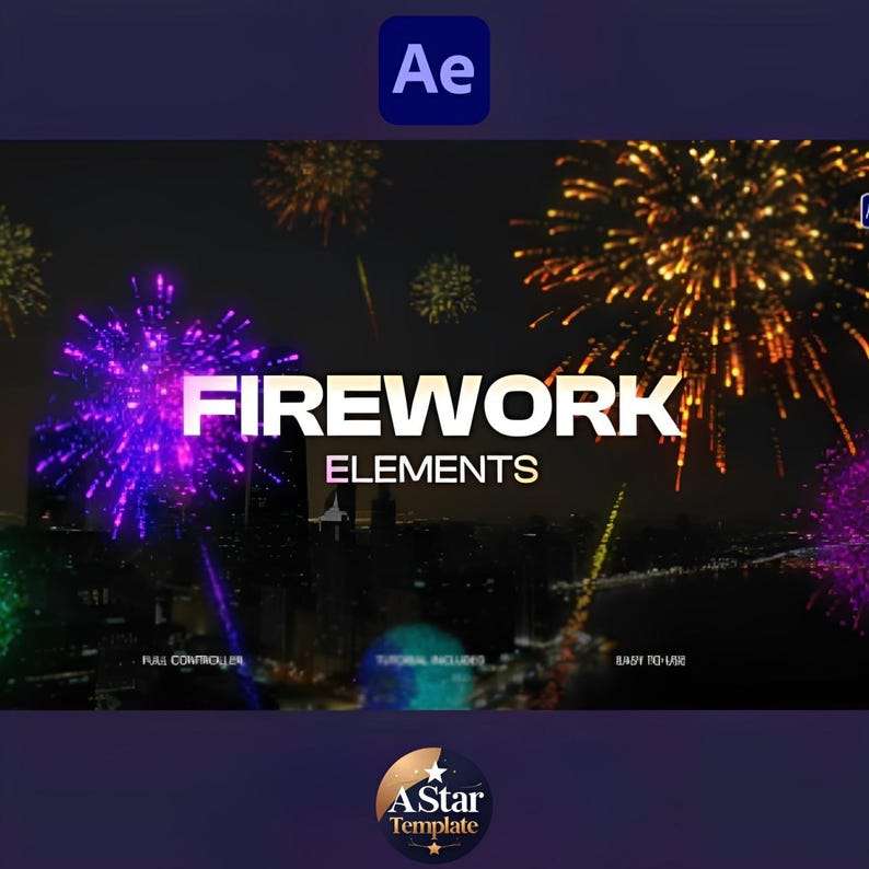 After Effects Firework Animation | Celebration Visual Effects (digital ...