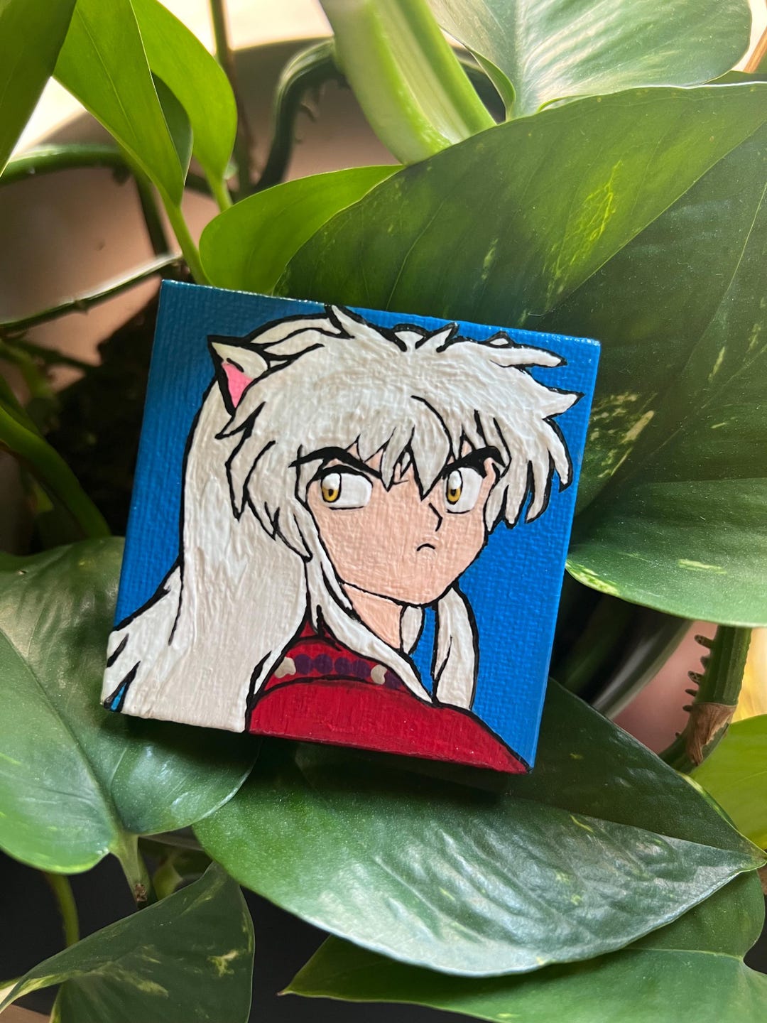 Inuyasha “dog Demon” Inuyasha Mini Magnet Canvas - Etsy