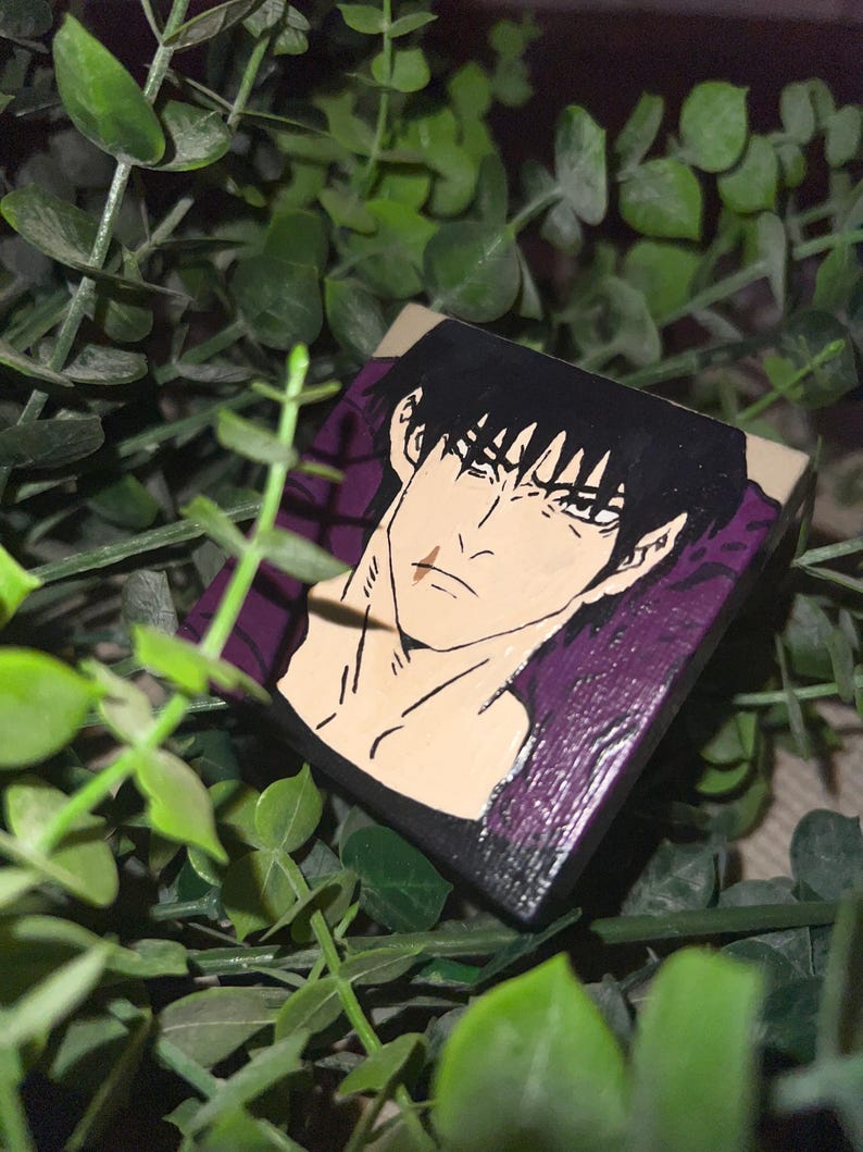 Fushiguro Toji “cursed Worm” Jjk Mini Magnet Canvas - Etsy Australia