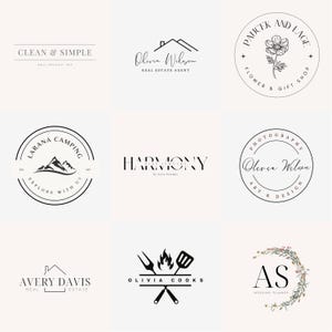 Custom Logo Design for Small Business | Modern Minimalist Logo ...