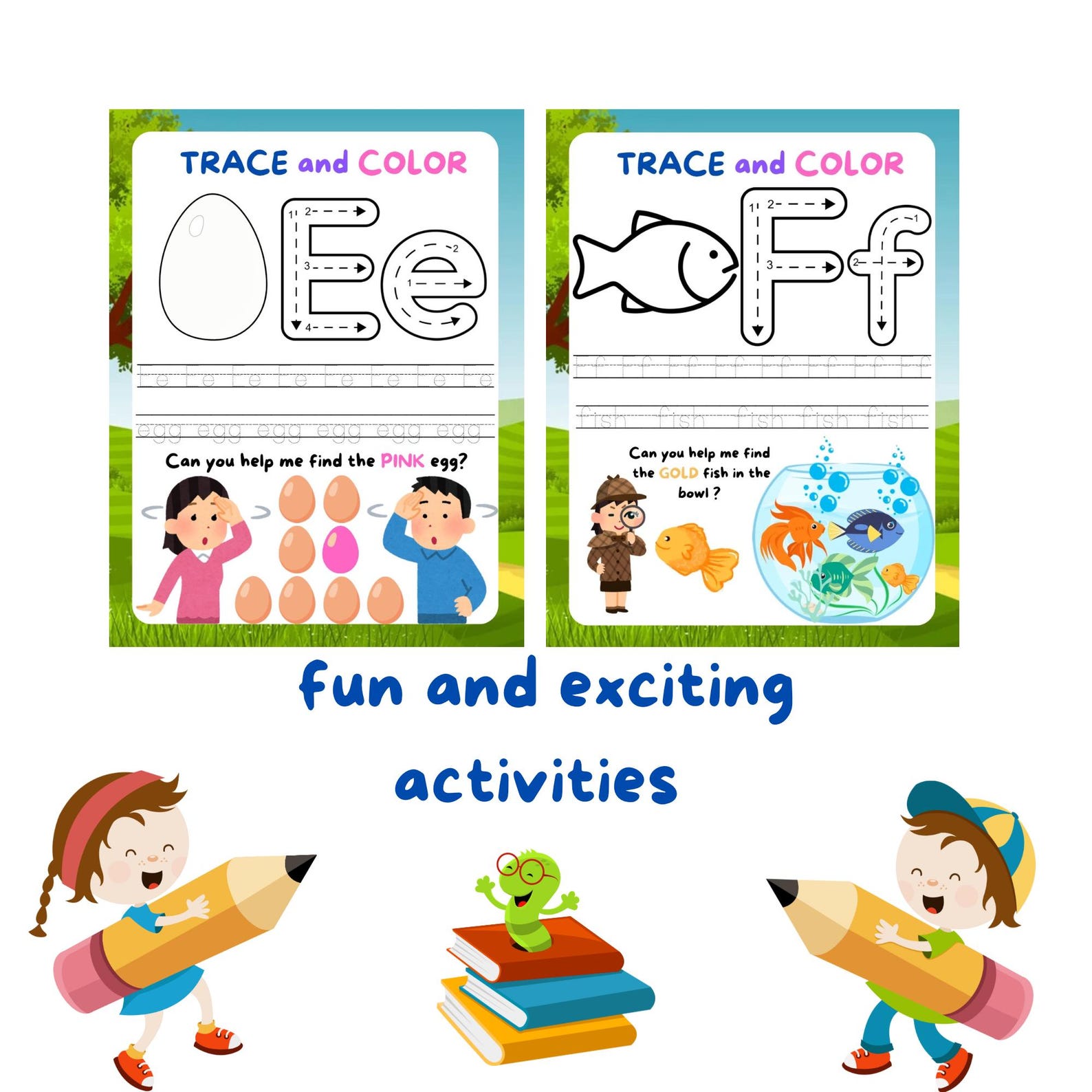 Printable Toddler Busy Book, Alphabet, Numbers & Story Adventures ...