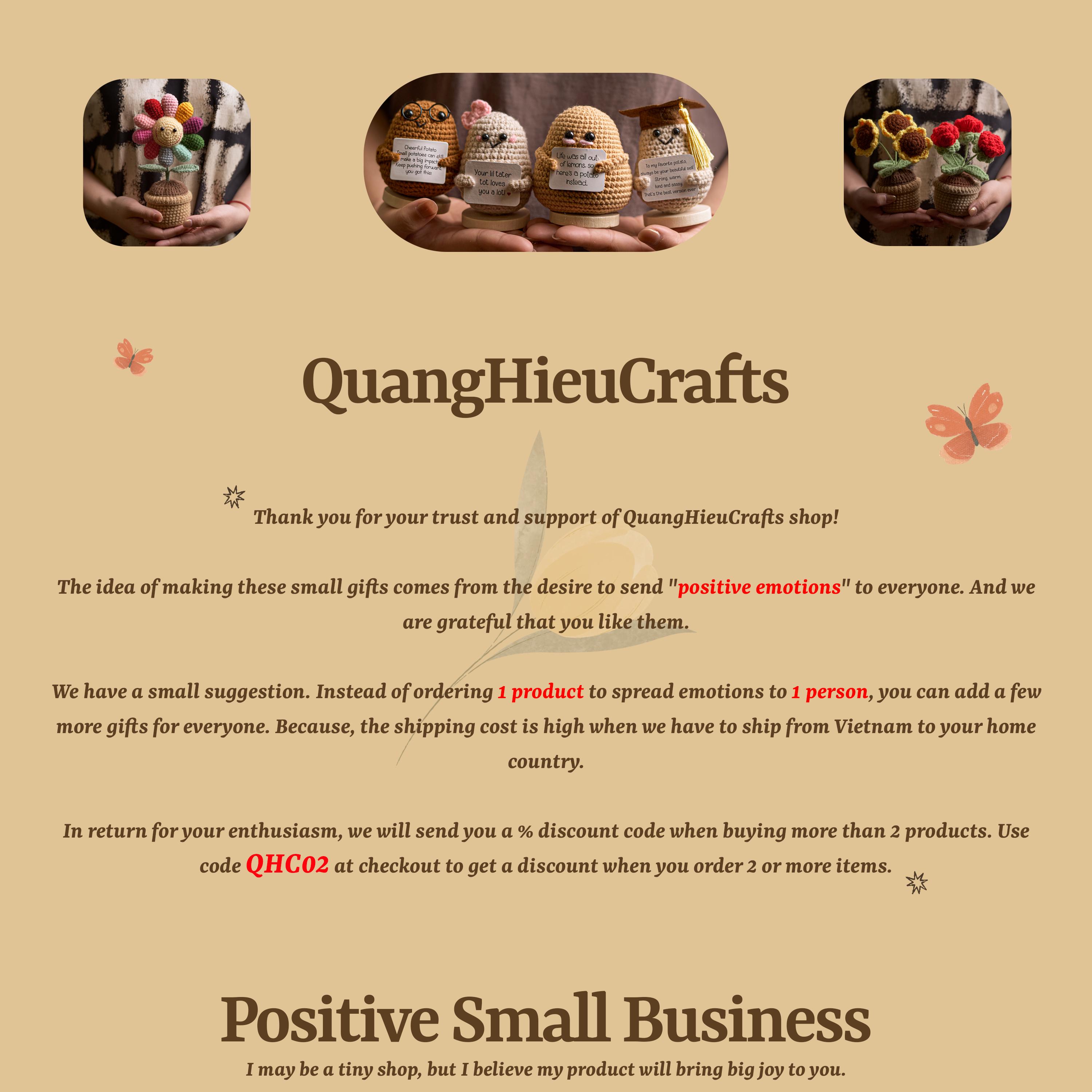 Crochet Bellflower Car Hanging, Cute Flower Home Ornament, Plant Car ...