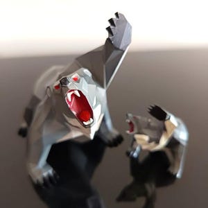 Callisto Resin Figure Osrs, Wilderness Boss Collectible, Hand-painted ...