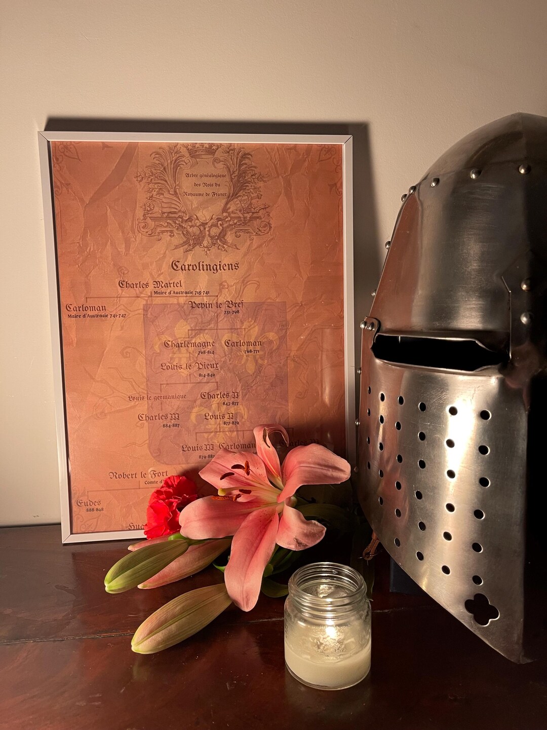 Carolingian Family Tree - Etsy