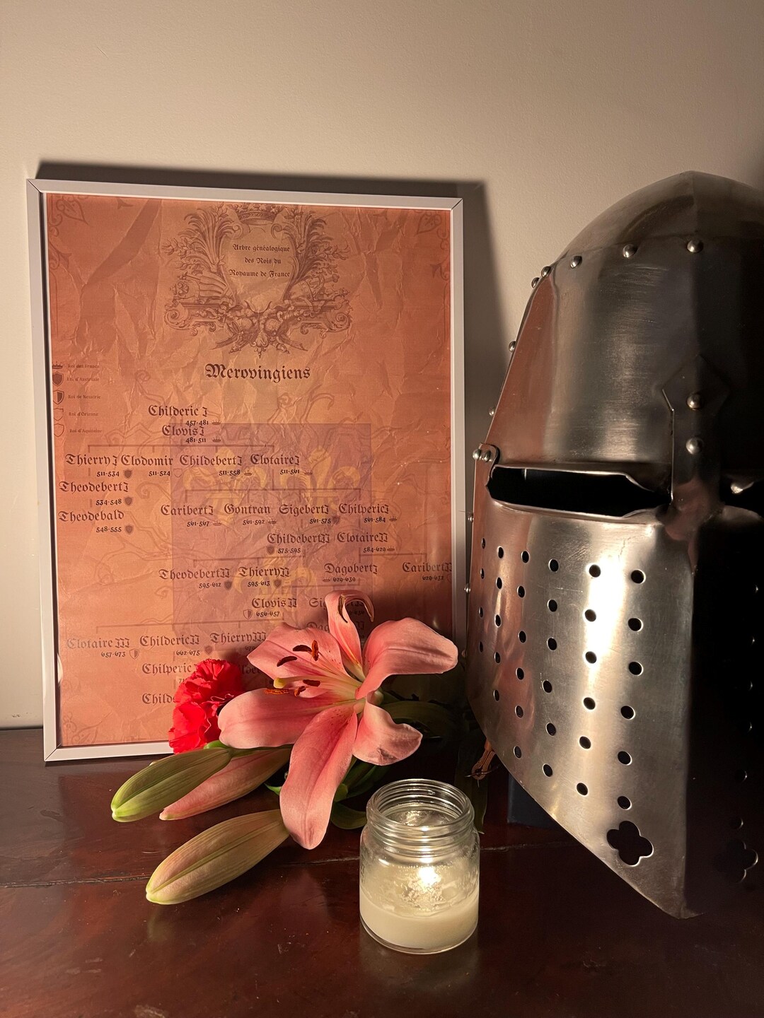 Family Tree of the Merovingians - Etsy