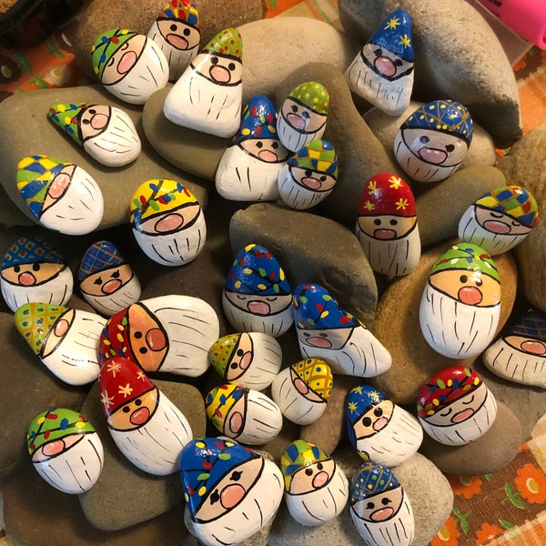 Gnome Rocks - Etsy