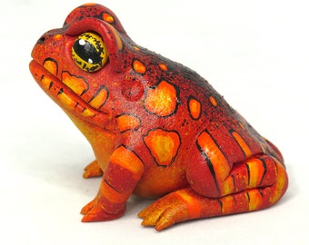 Realistic frog | Etsy