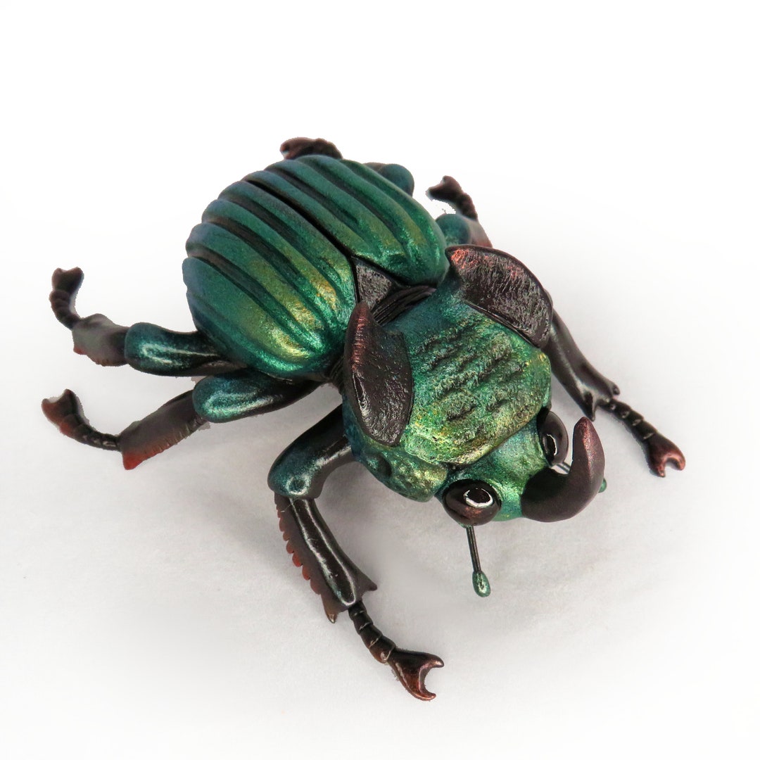 Gourd Beetle Sculpture 65 Phanaeus Demon Scarab - Etsy