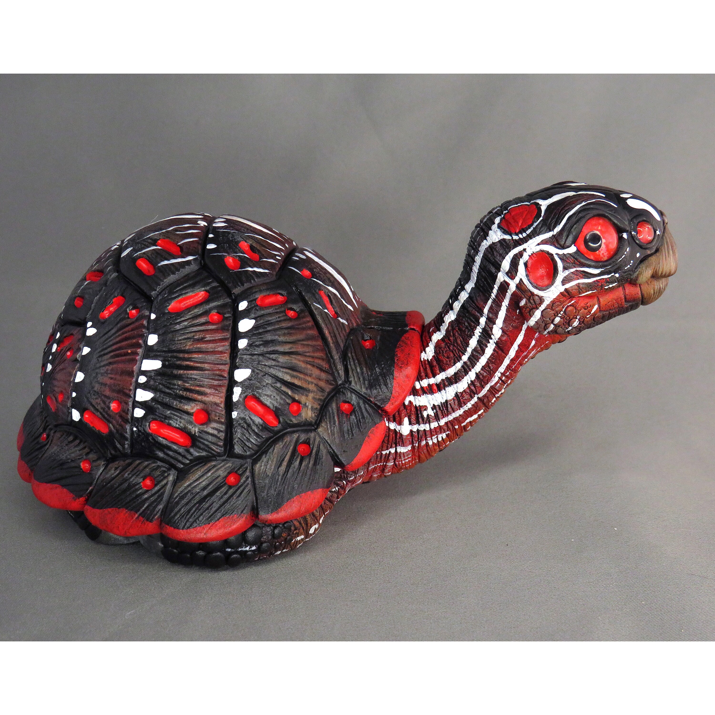 Black Spider Eyed Turtle Gourd Art Sculpture - Etsy