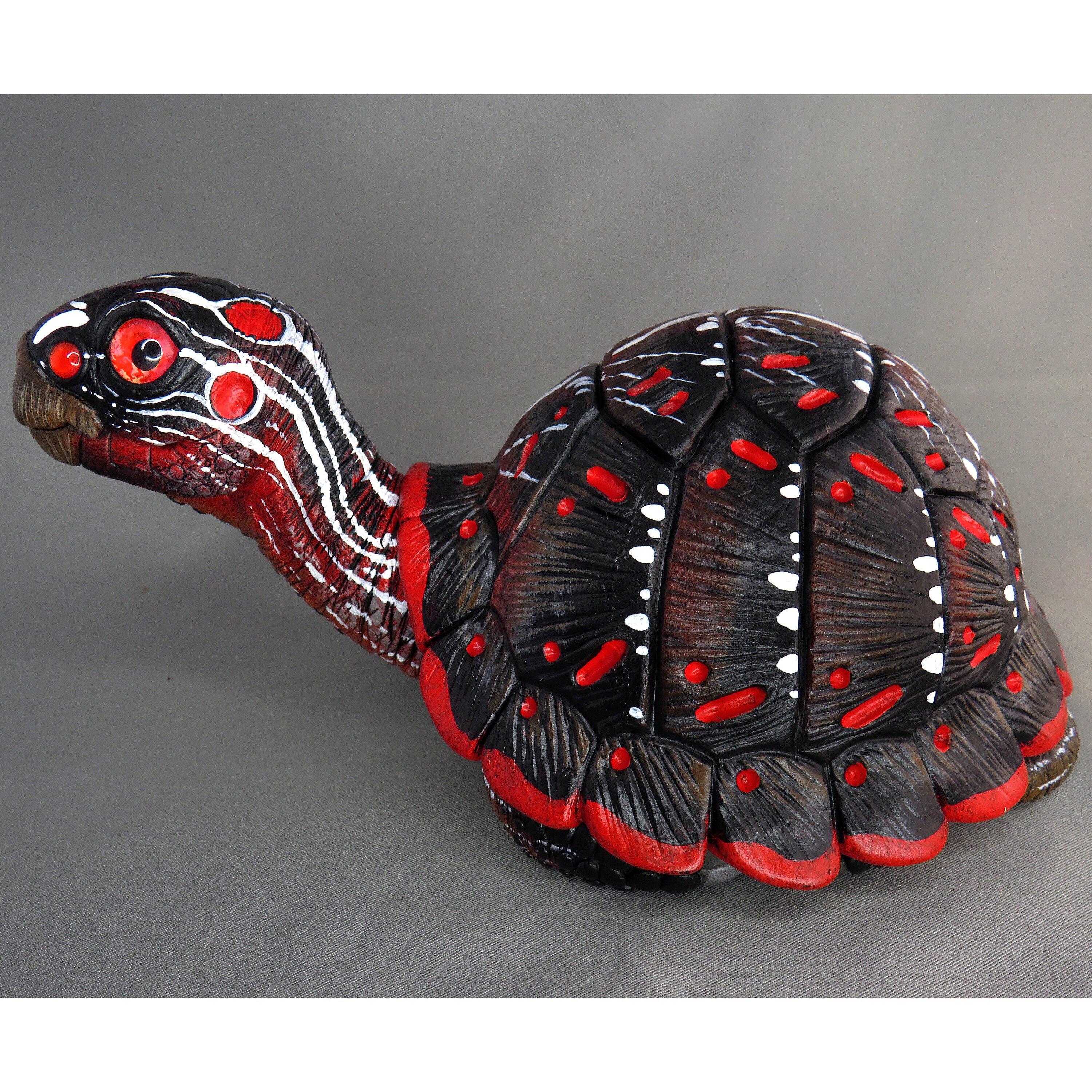 Black Spider Eyed Turtle Gourd Art Sculpture - Etsy
