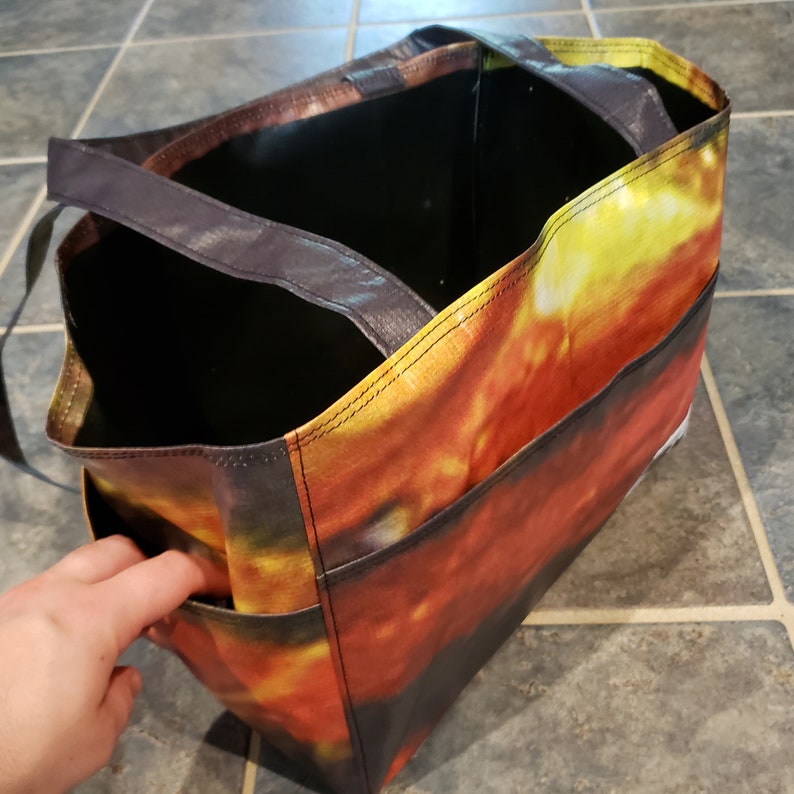 Medium Billboard Tote Bag Professionally Made From Recycled Billboards ...