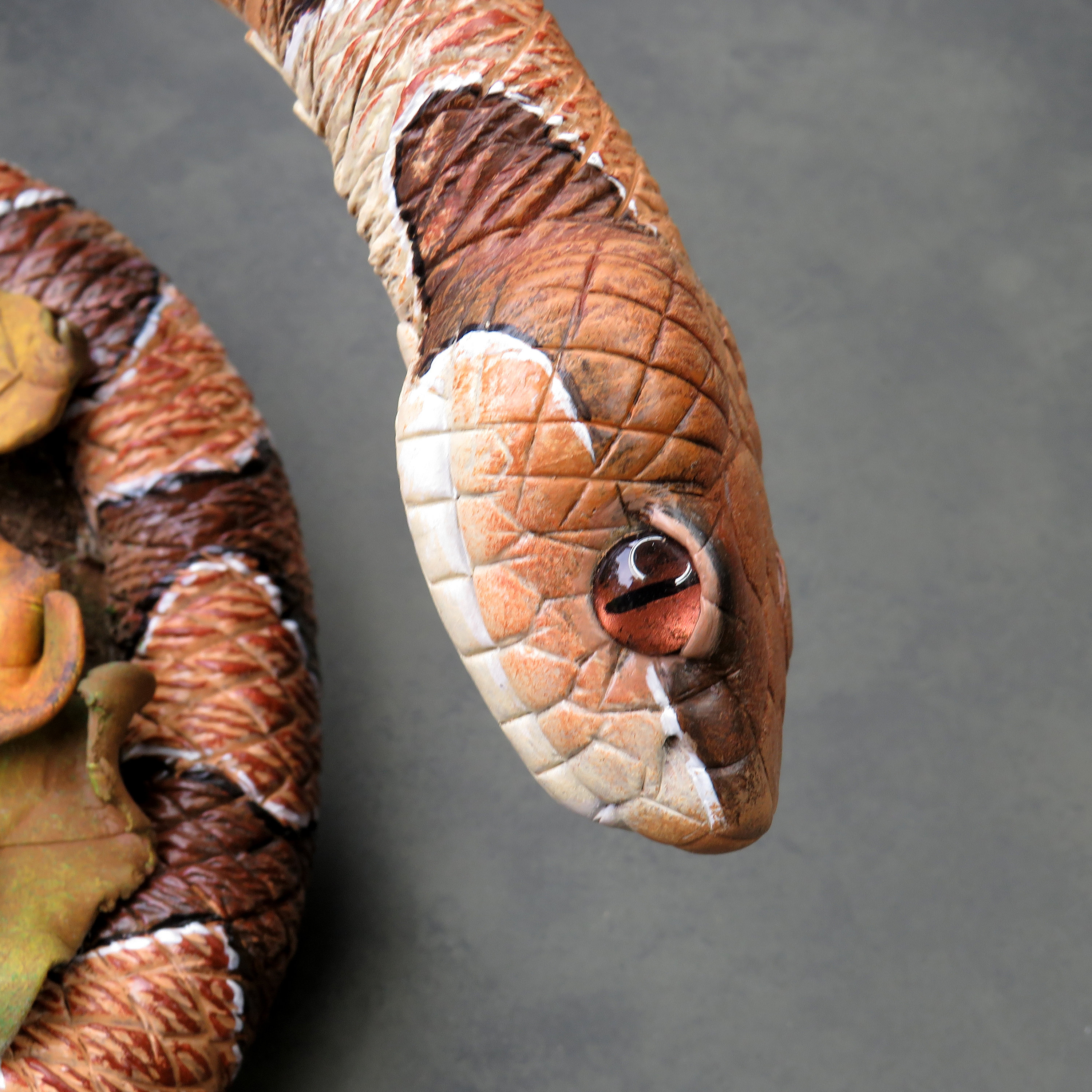 Copperhead and Mouse Original Wall-hanging Art Sculpture - Etsy