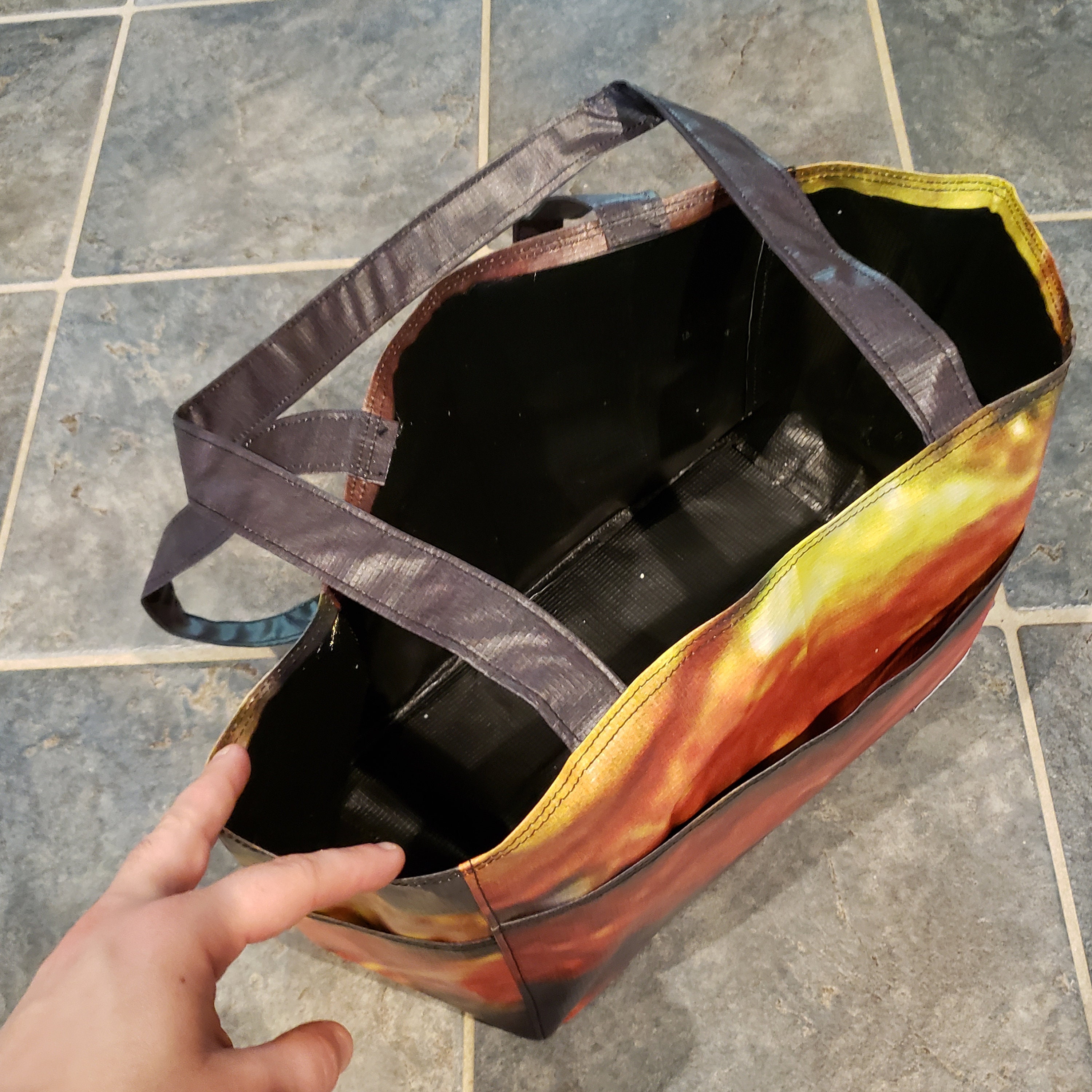 Medium Billboard Tote Bag Professionally Made From Recycled Billboards ...