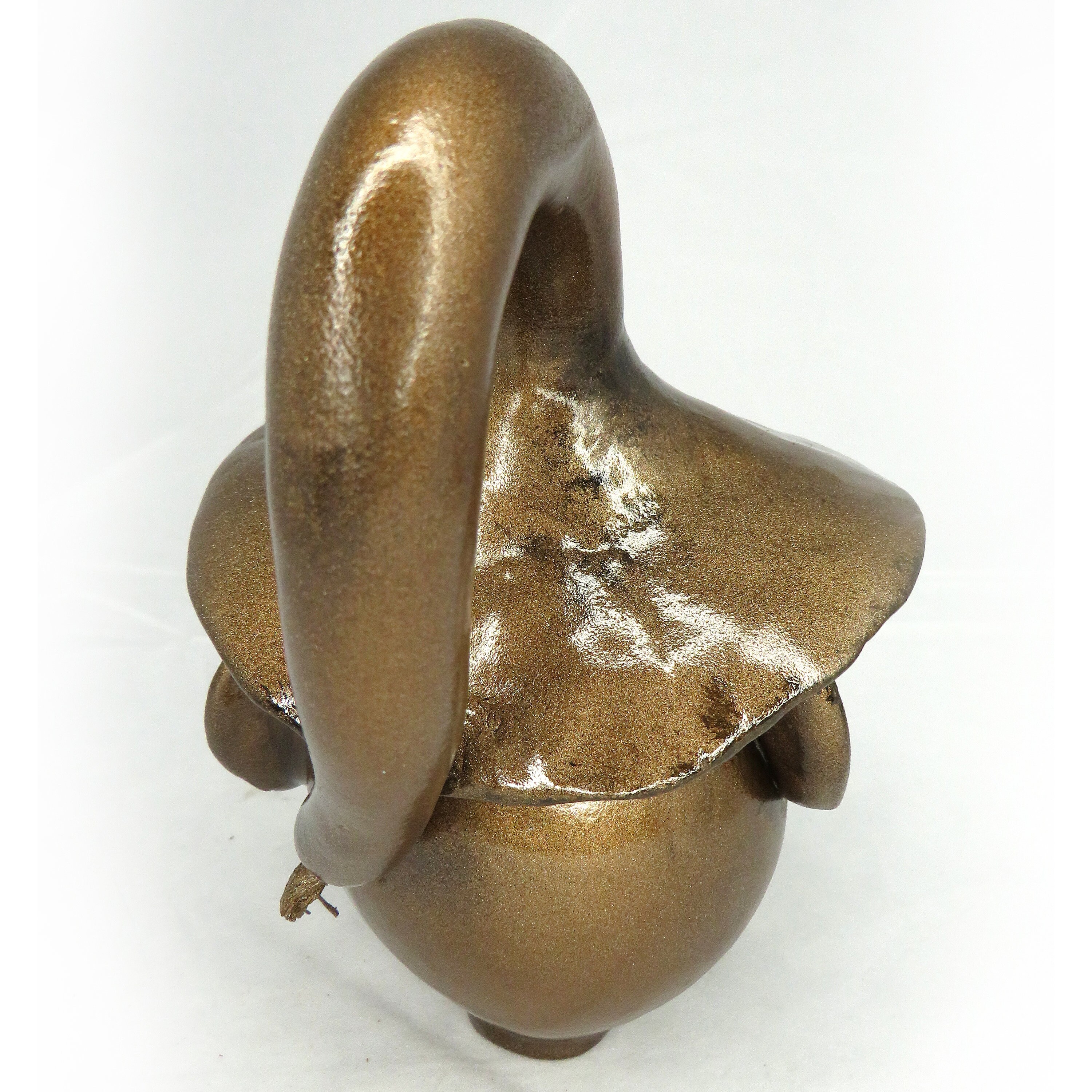 Bronze Wizard Head Gourd Art Sculpture - Etsy