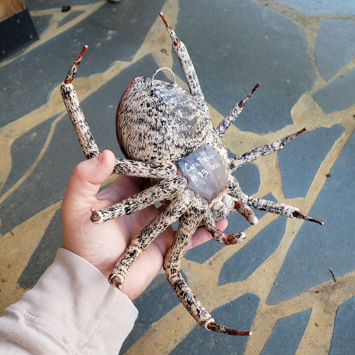 Giant Jumping Spider Wall Hanging Art Sculpture - Etsy