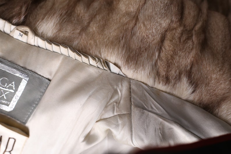 80s SAGA FOX Vintage Fur Coat M / Vintage 1970s 80s Hip Length - Etsy