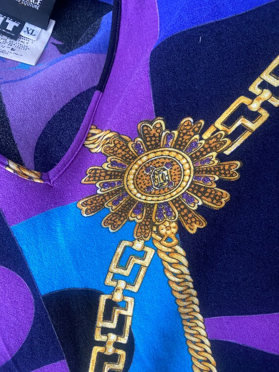 90s VERSACE Medusa top, vintage 1990s Versace Jeans m… - Gem