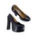 90s Custom Platform Shoes 10, Vintage 1990s Black High Heels, Platforms ...