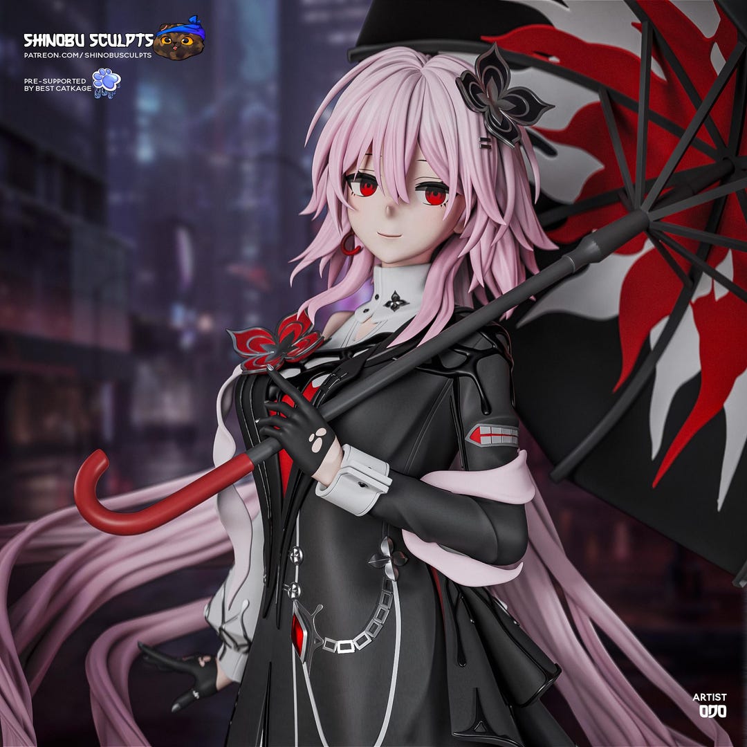 The Evernight | Honkai: Star Rail Statue - 3D Printed Figure (279,8 Mm ...