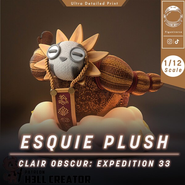 Expedition 33 Esquire Plush - Etsy