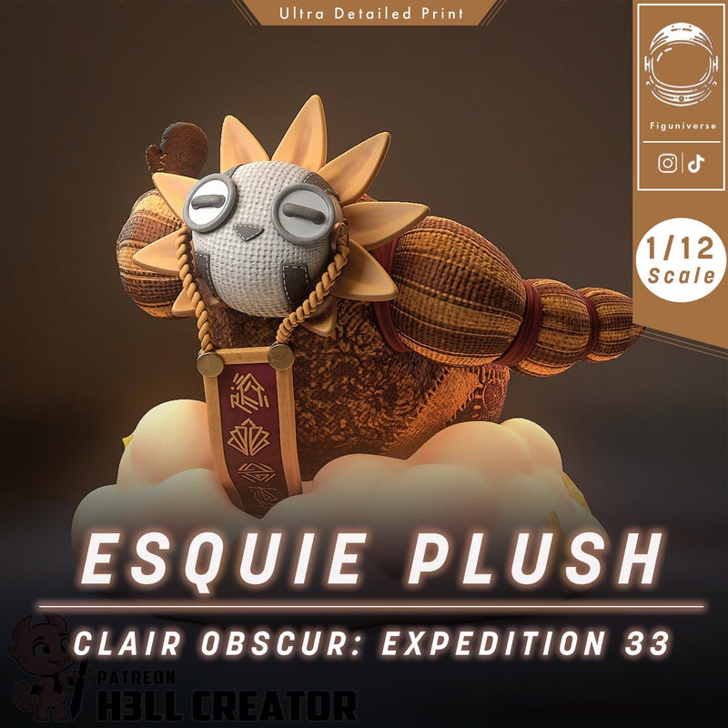 Expedition 33 Esquire Plush - Etsy