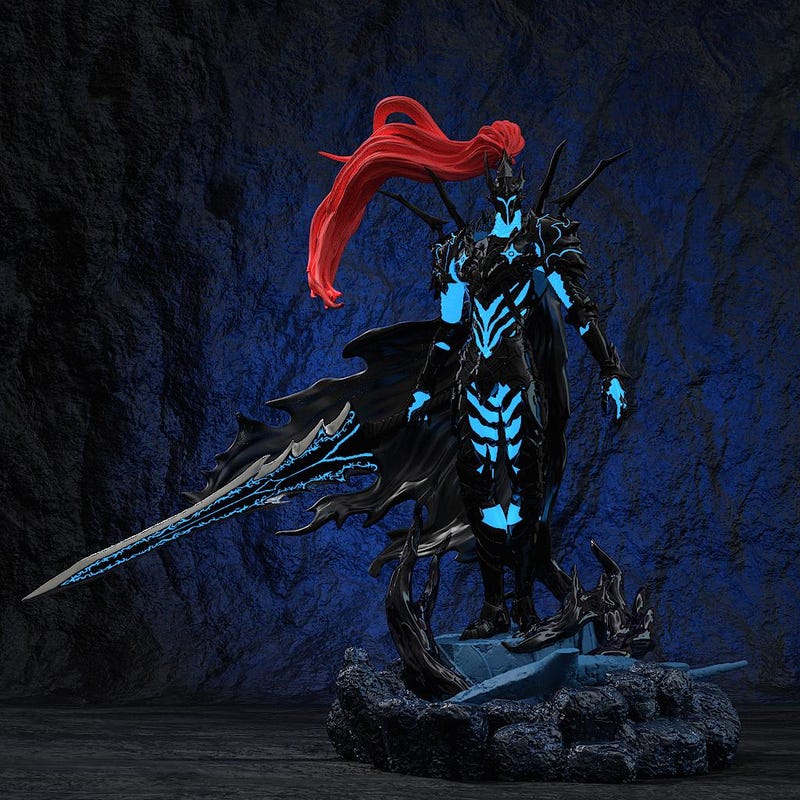 Igris Solo Leveling Figurine - Etsy