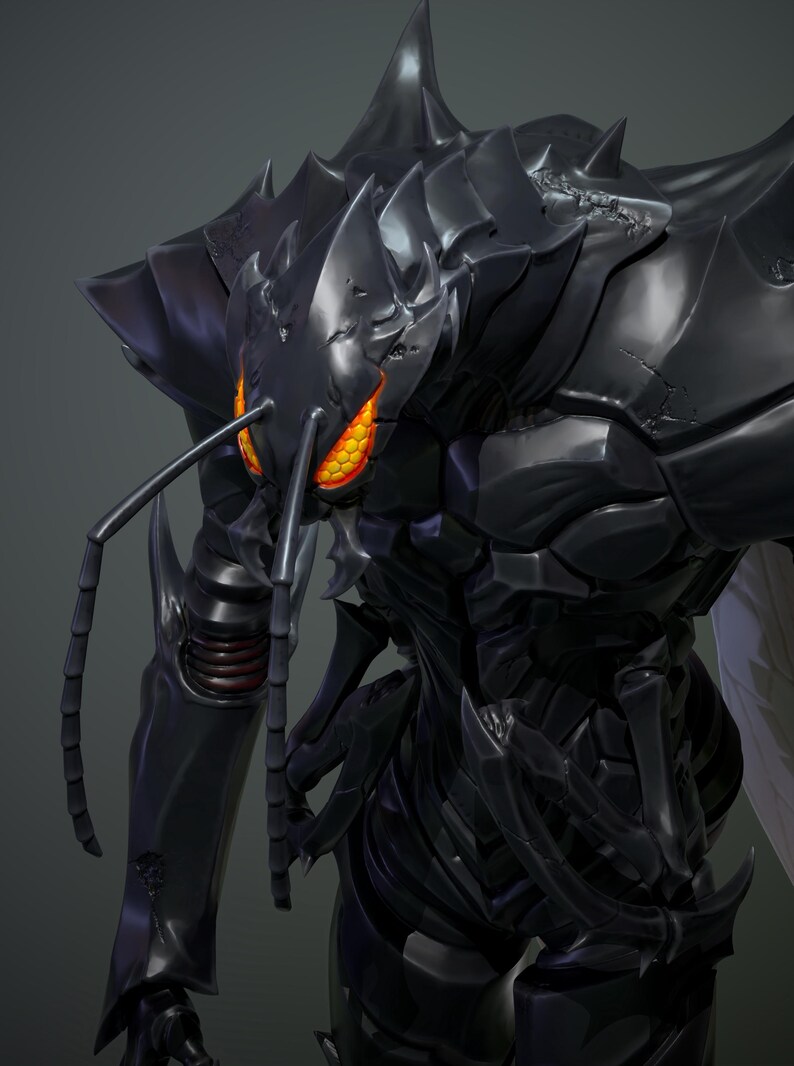 Beru Anime Manga Figure Solo Leveling 20/25/30 Cm Handmade Hand Painted ...