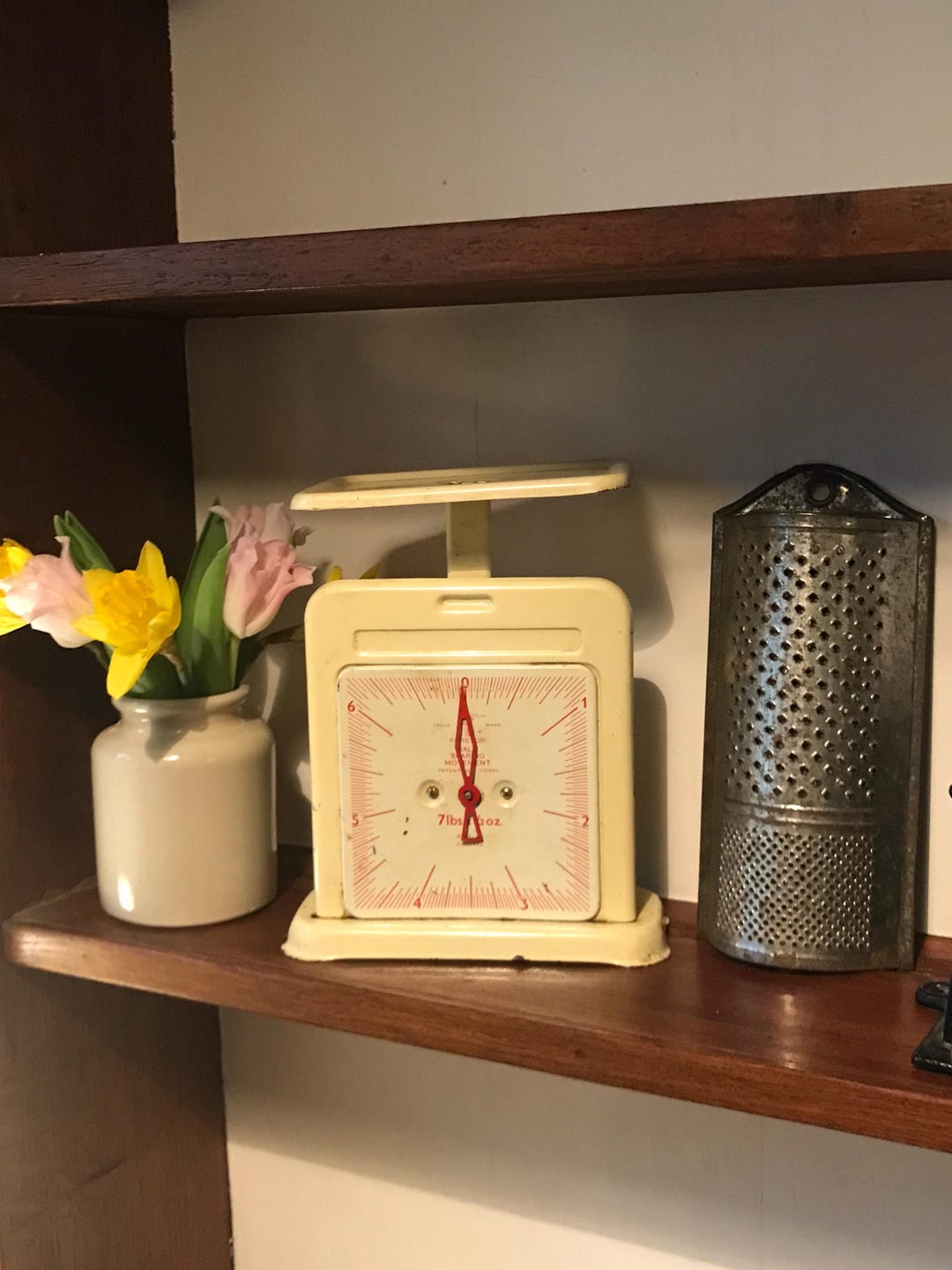 Vintage Kitchen Scale, Primitive Kitchen Tool, Vintage Kitchen Display ...