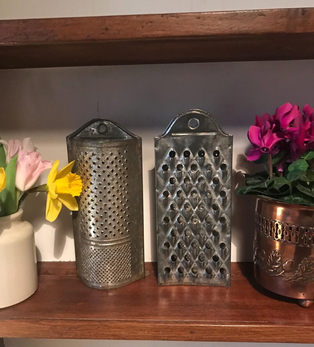 Vintage Cheese Grater, Antique Shredder, Primitive Kitchen Tool ...