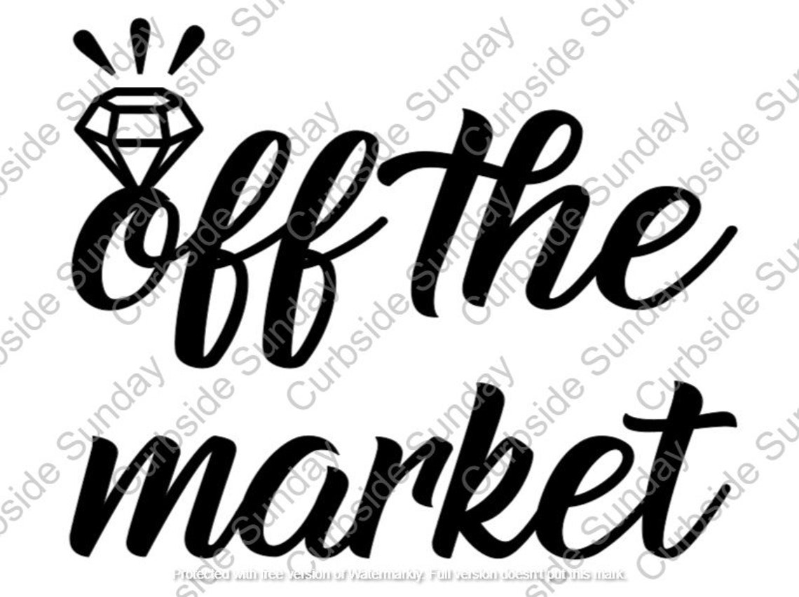 Off the Market SVG - Etsy