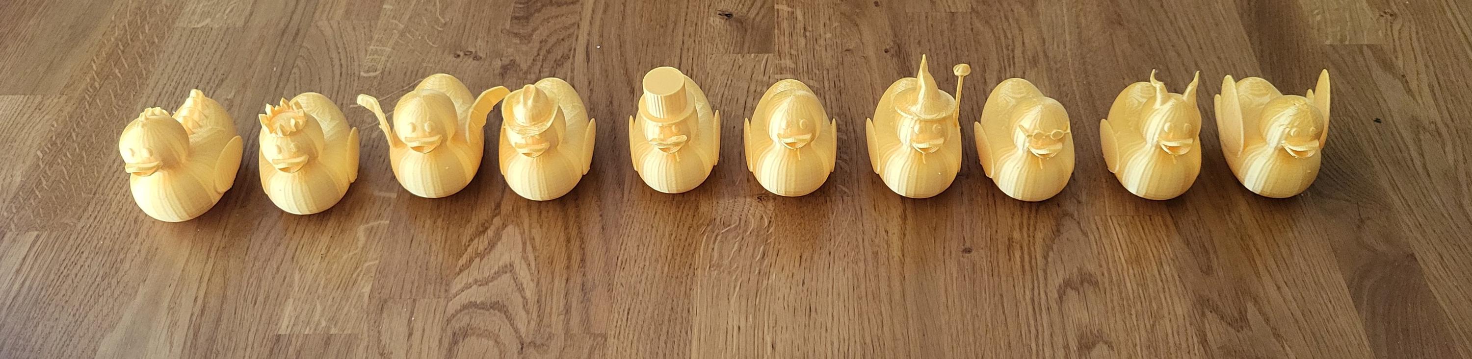 Duck Set of 10 STL Files for 3D Printing - Etsy