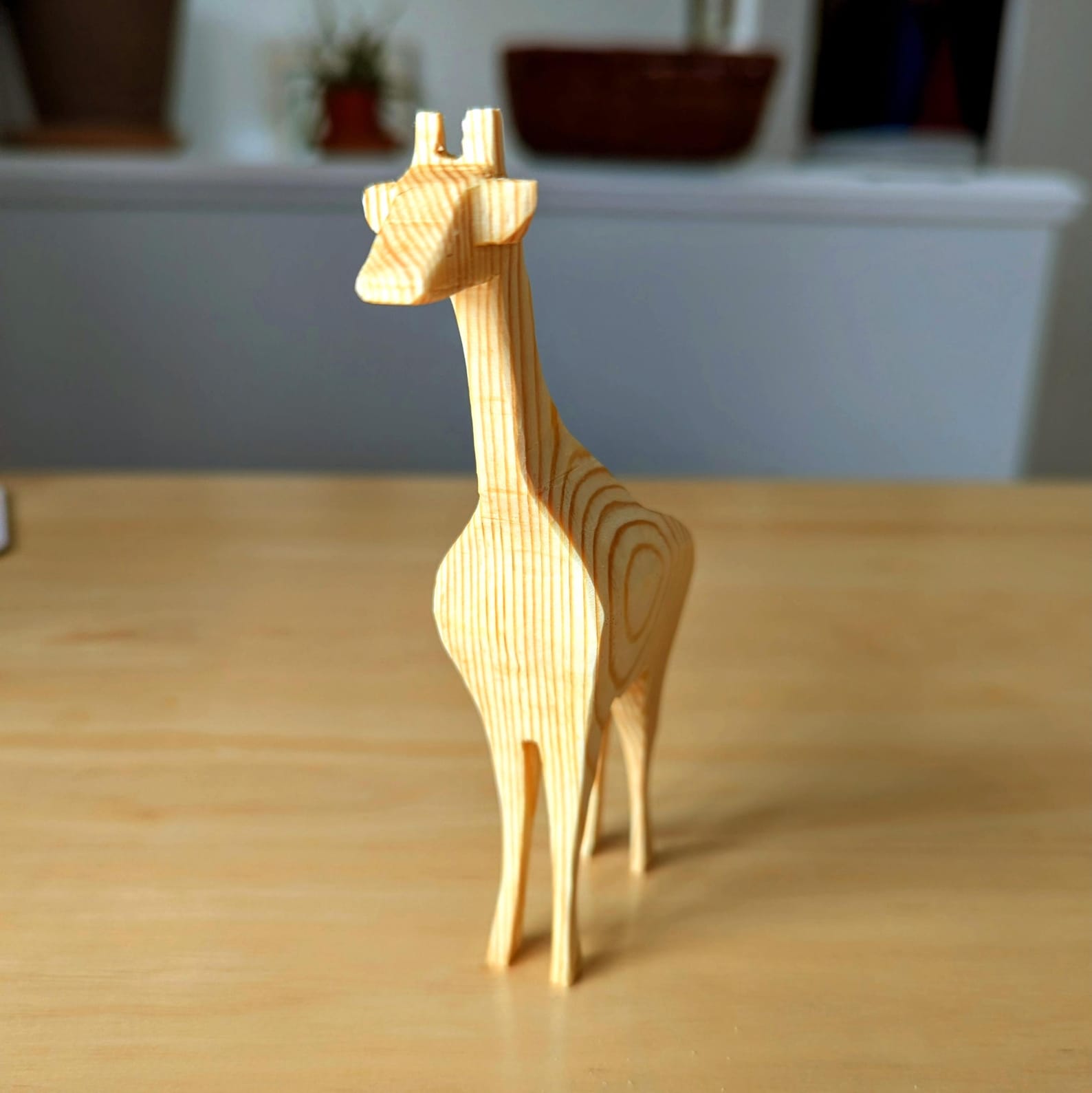Bandsaw Giraffe Template Plans, Pdf Download, (fits on 2x4) - Etsy