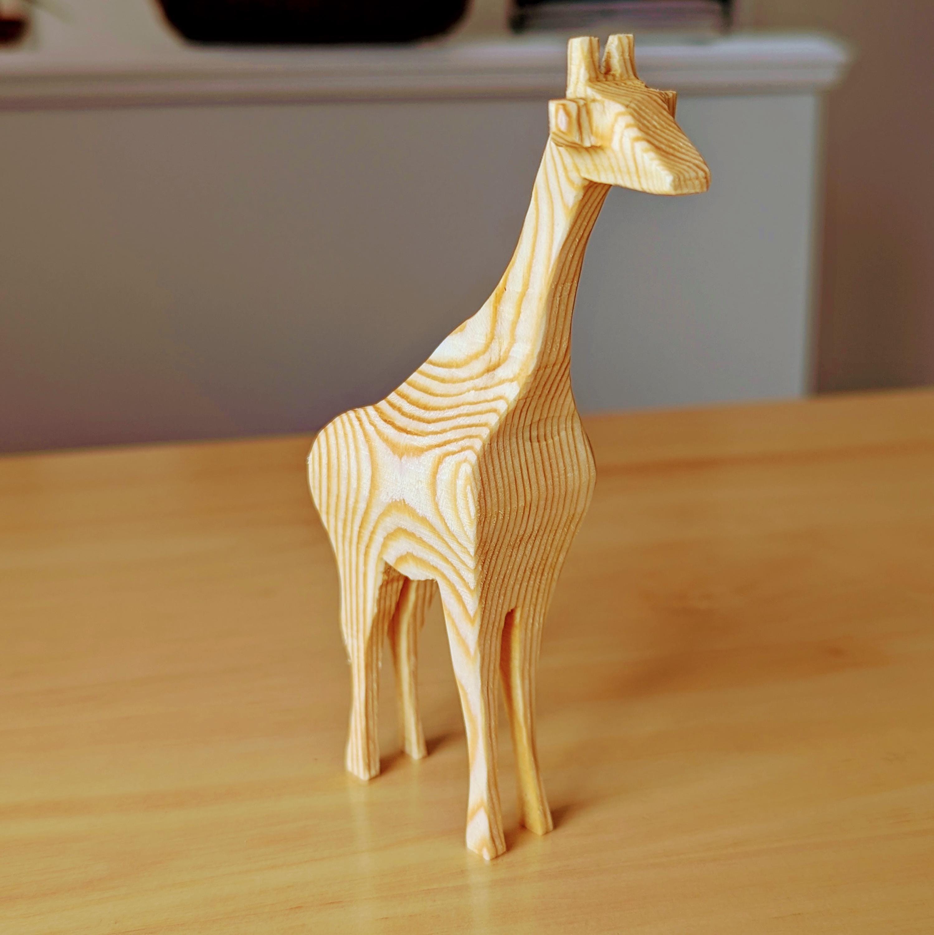 Bandsaw Giraffe Template Plans, Pdf Download, (fits on 2x4) - Etsy