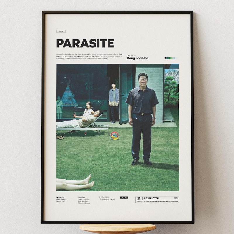 Film Poster Parasite - Etsy