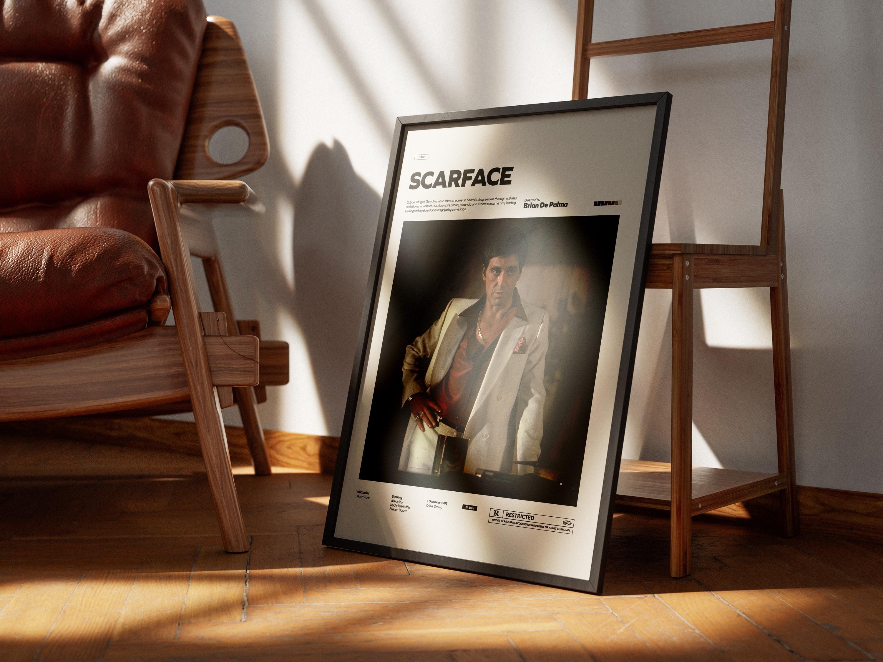Scarface Movie Poster | Tony Montana Poster Print | Al Pacino and ...