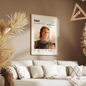 Troy Poster, Brad Pitt Poster, Wolfgang Petersen's Film Troy Print ...