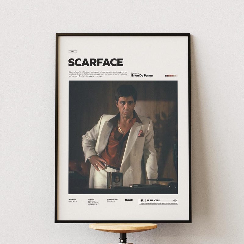 Scarface Poster - Etsy