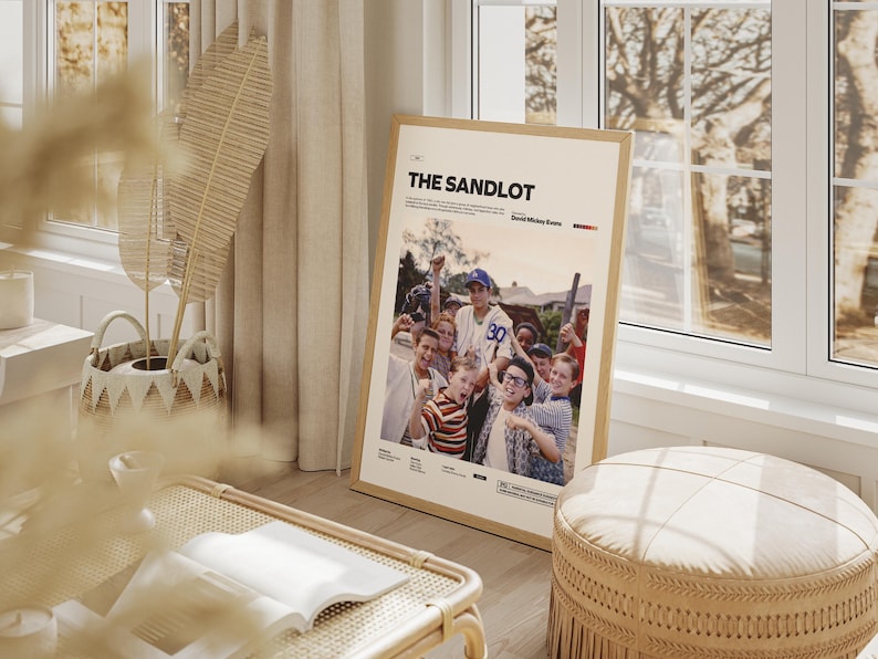 The Sandlot Poster, Childhood Time Movie Poster, David Mickey Evans ...