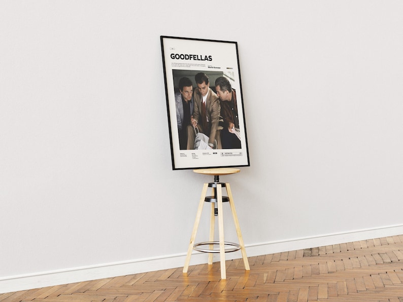 Goodfellas Movie Poster | Martin Scorsese's Goodfellas Poster Print ...