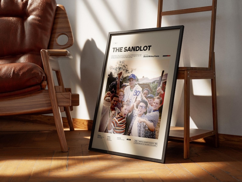The Sandlot Poster, Childhood Time Movie Poster, David Mickey Evans ...