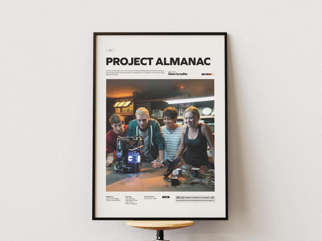 Project Almanac Poster, Jonny Weston and Sofia Black-d'elia Poster ...