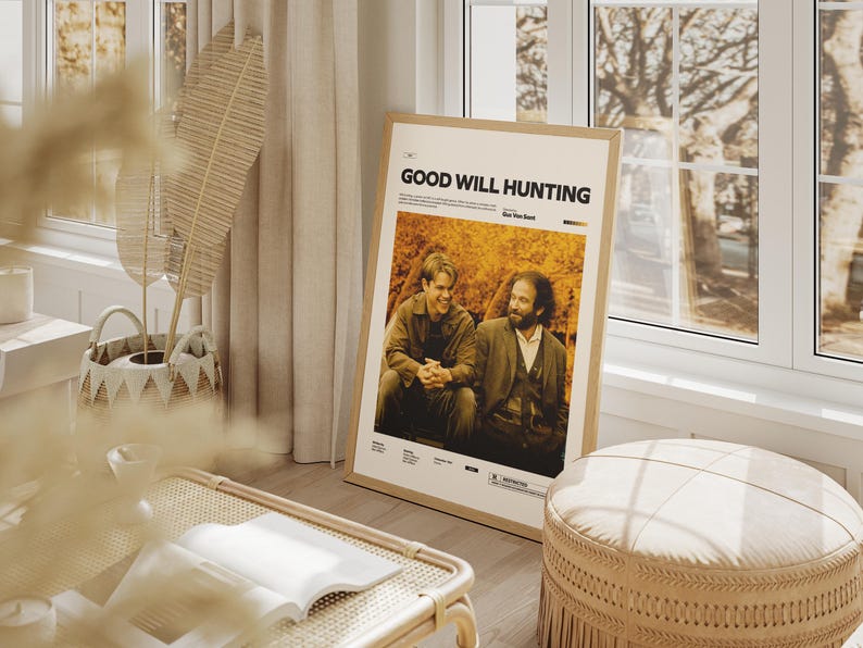 Good Will Hunting Poster, Robin Williams Poster, Matt Damon and Ben ...