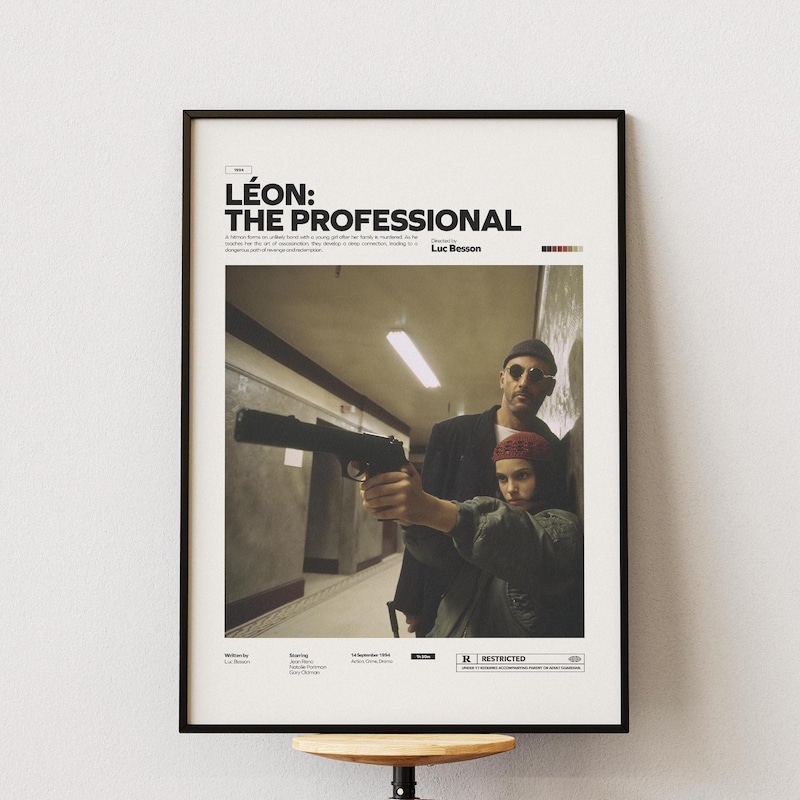 Leon Professional Movie - Etsy
