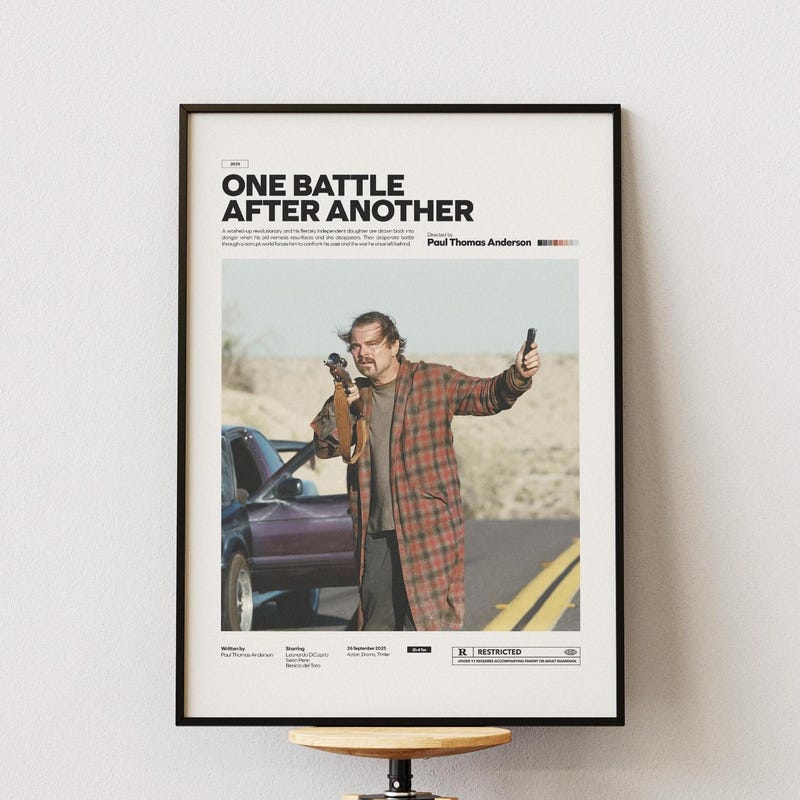One Battle After Another Posters - Etsy