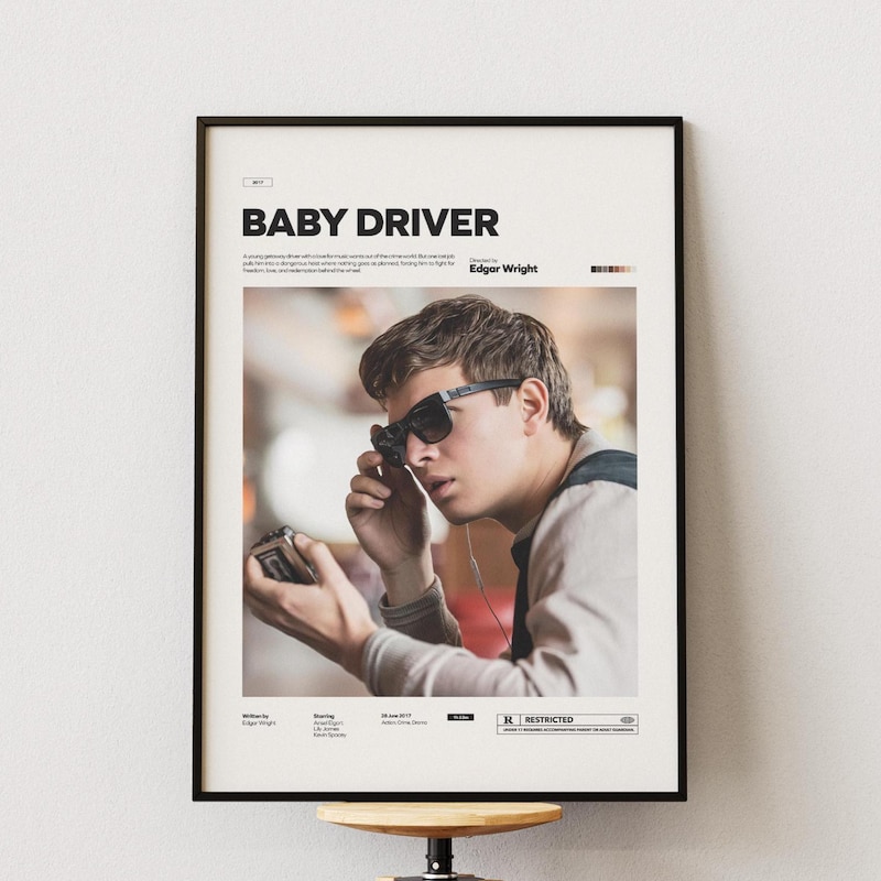 Baby Driver Poster - Etsy