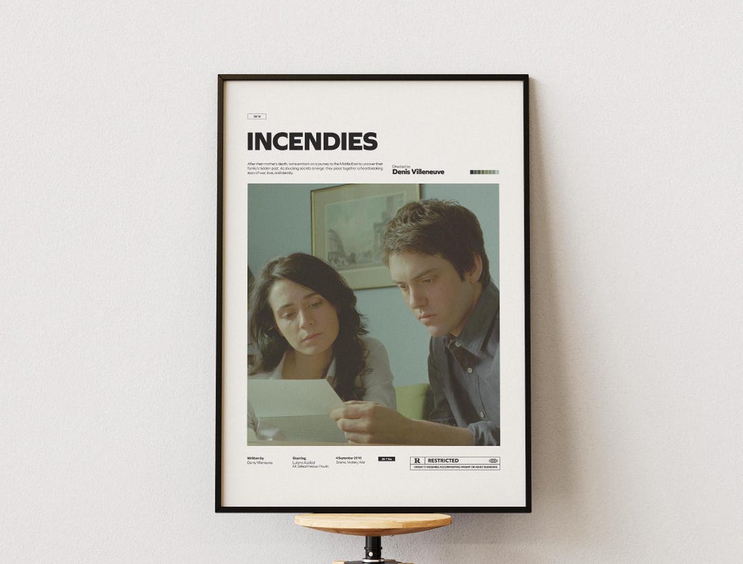 Incendies Film Poster, Denis Villeneuve's Incendies Alternative Poster ...
