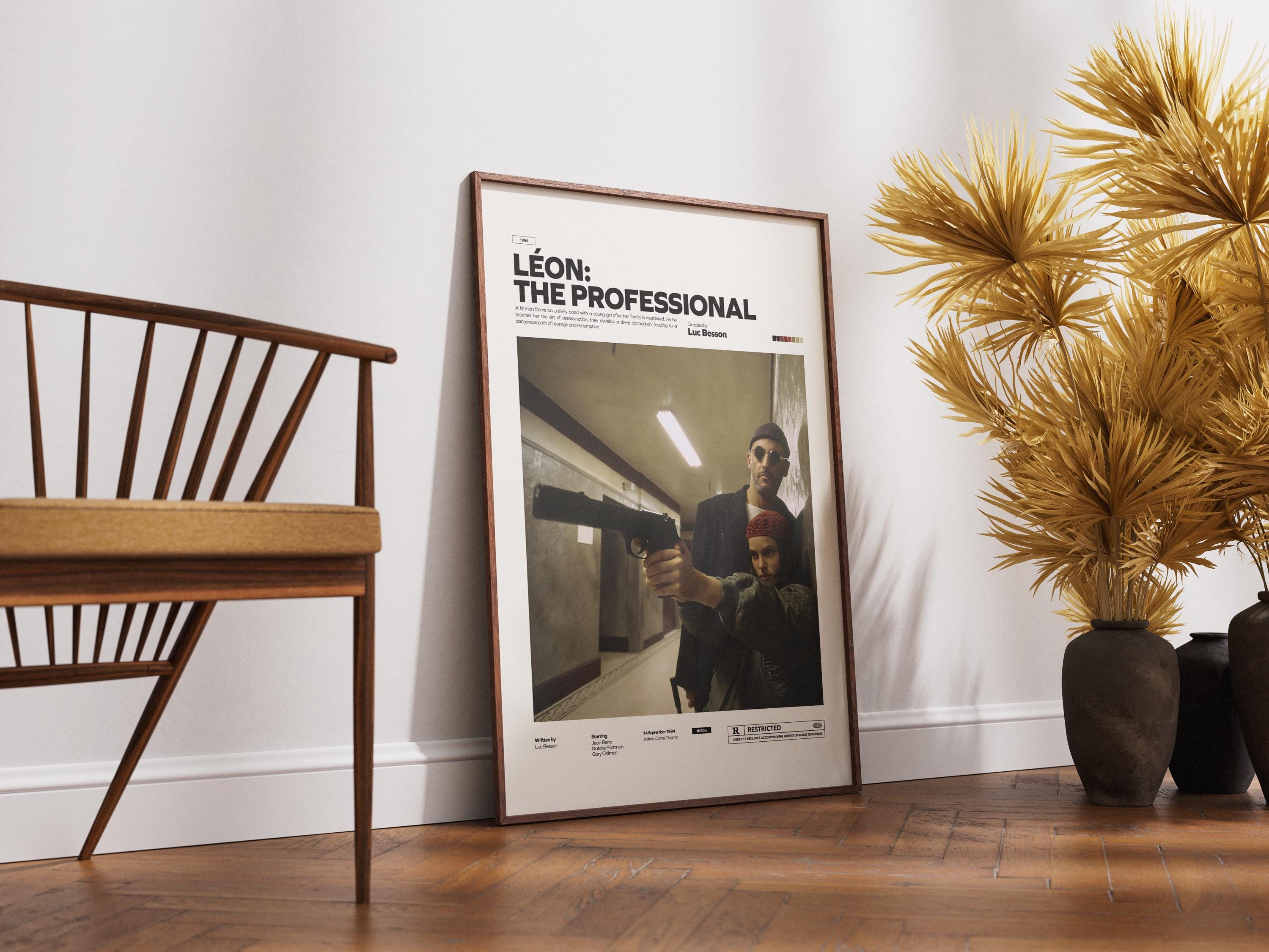 Leon: the Professional Movie Poster, Alternative Movie Poster Print ...