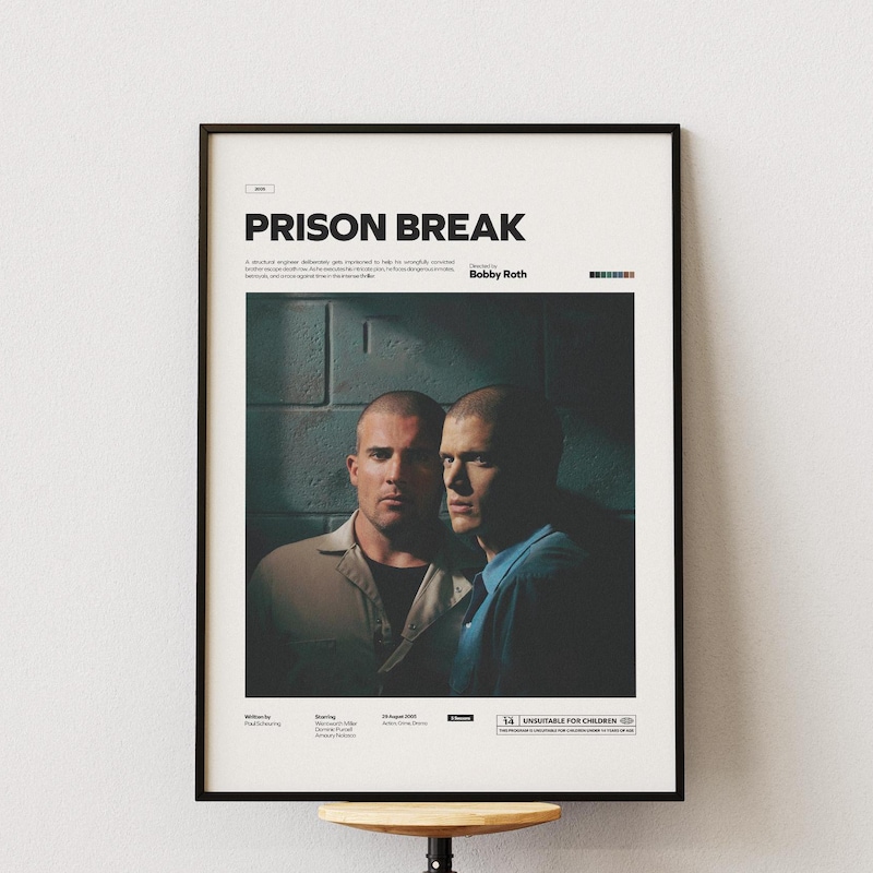Lincoln Prison Break - Etsy