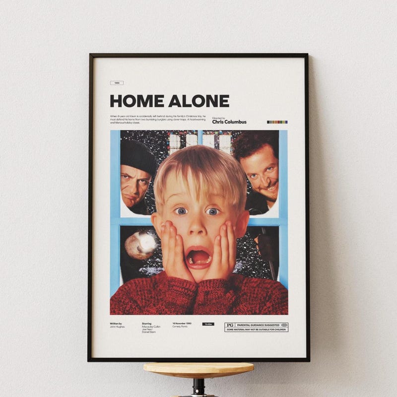 Home Alone Movie Poster - Etsy